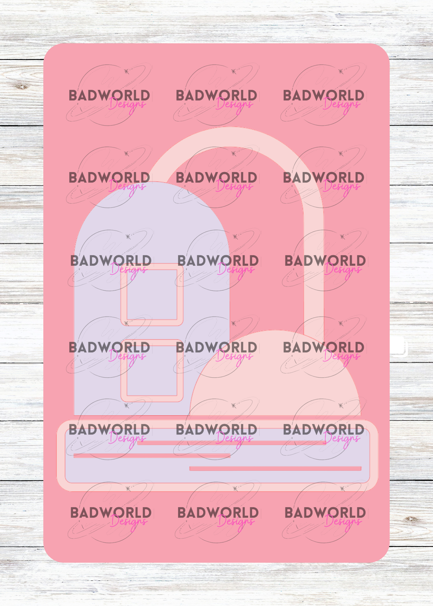 Triple Arch QR Code Sign - DIGITAL FILE – BADWorld Designs